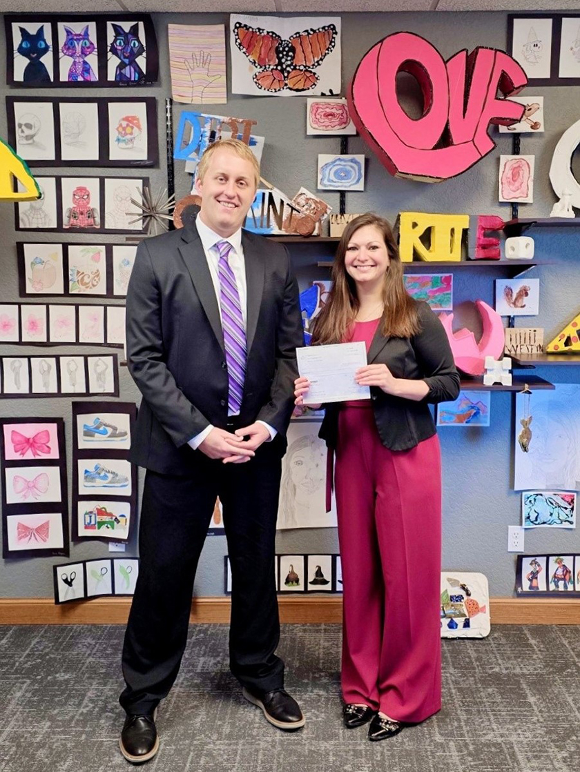 Beacon Credit Union donates $500 to Garrett Keyser Butler CSD • Beacon ...