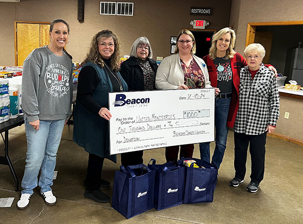 Beacon Credit Union donates $1000 to United Ministries of Fulton County ...