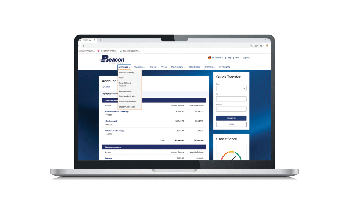 online_mobile banking update • Beacon Credit Union